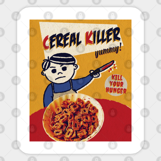 Cereal Killer Serial Killer Cereal Box Poster Ubicaciondepersonascdmxgobmx